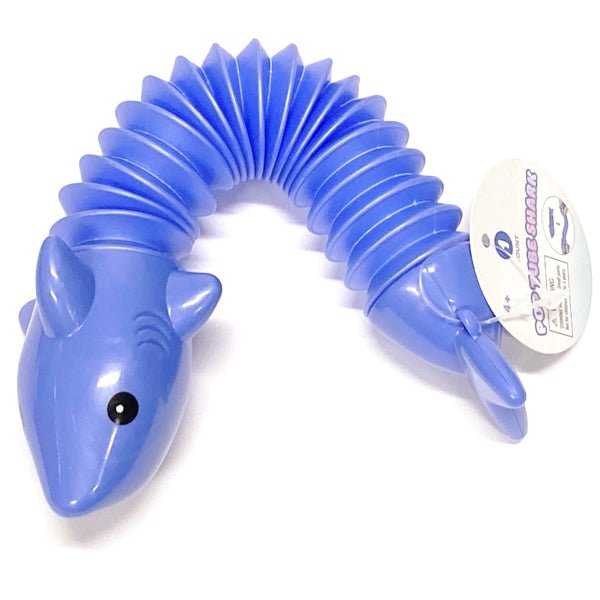 Ankyo Pop Tube Fidget Toy (Blue Shark) Bendable Stretchy Pull and Pop ...